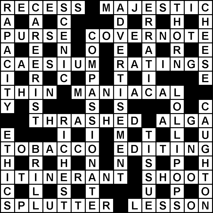 AFR Cryptic (9/12/2023) Solution | Australian Crosswords